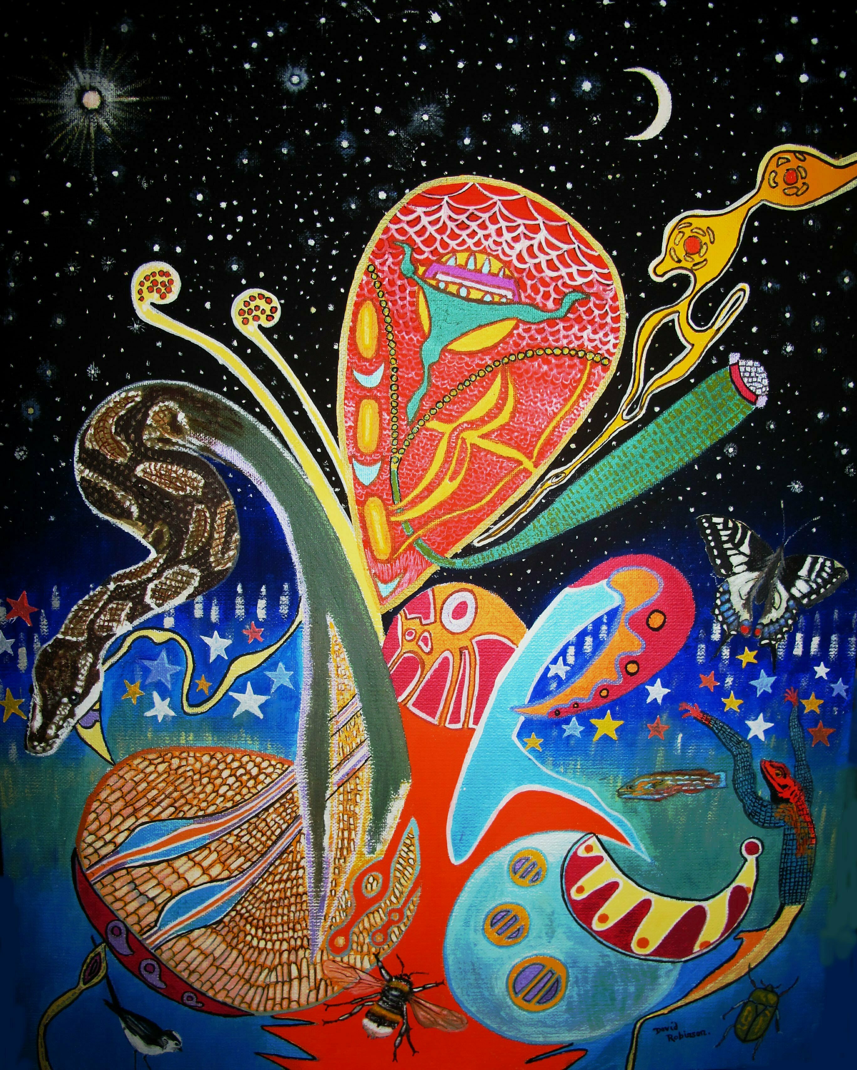 Alien Seed. BY DAVID ROBINSON - Art Gallery SW Ltd