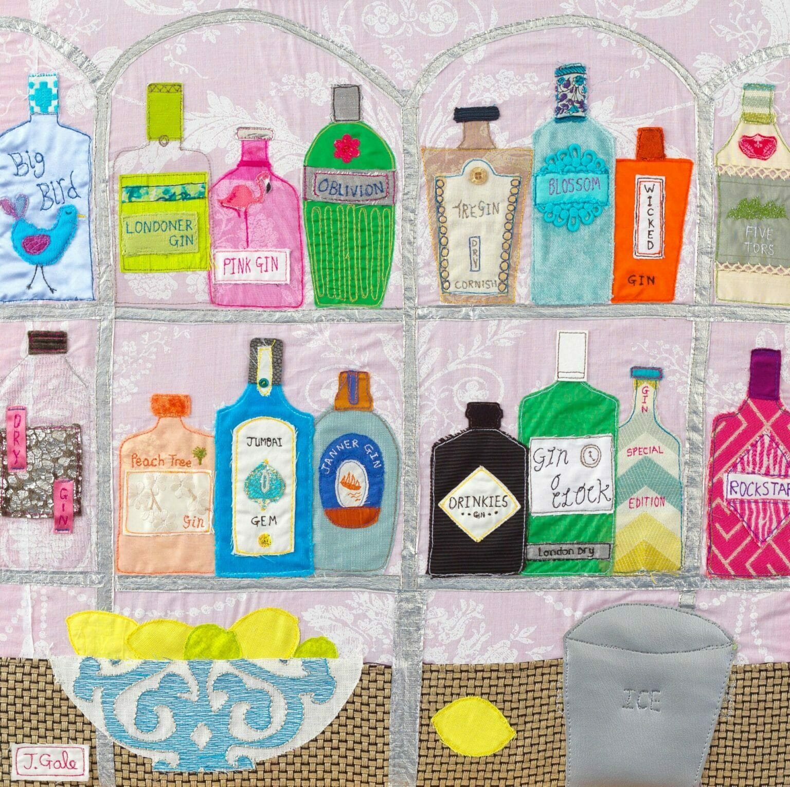 JACKIE GALE | TEXTILE ARTIST | ART GALLERY SW