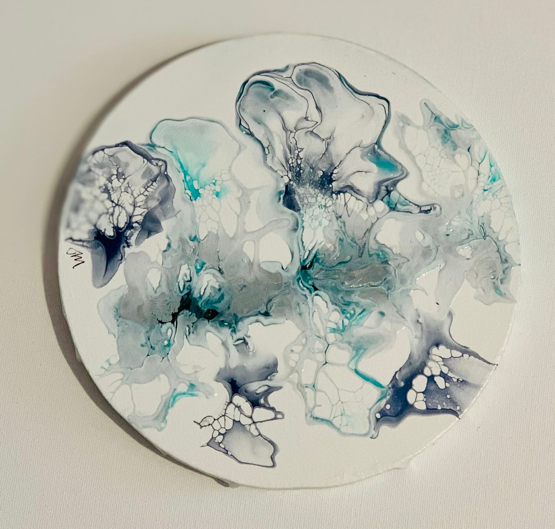 Delicate Touch | abstract acrylic painting