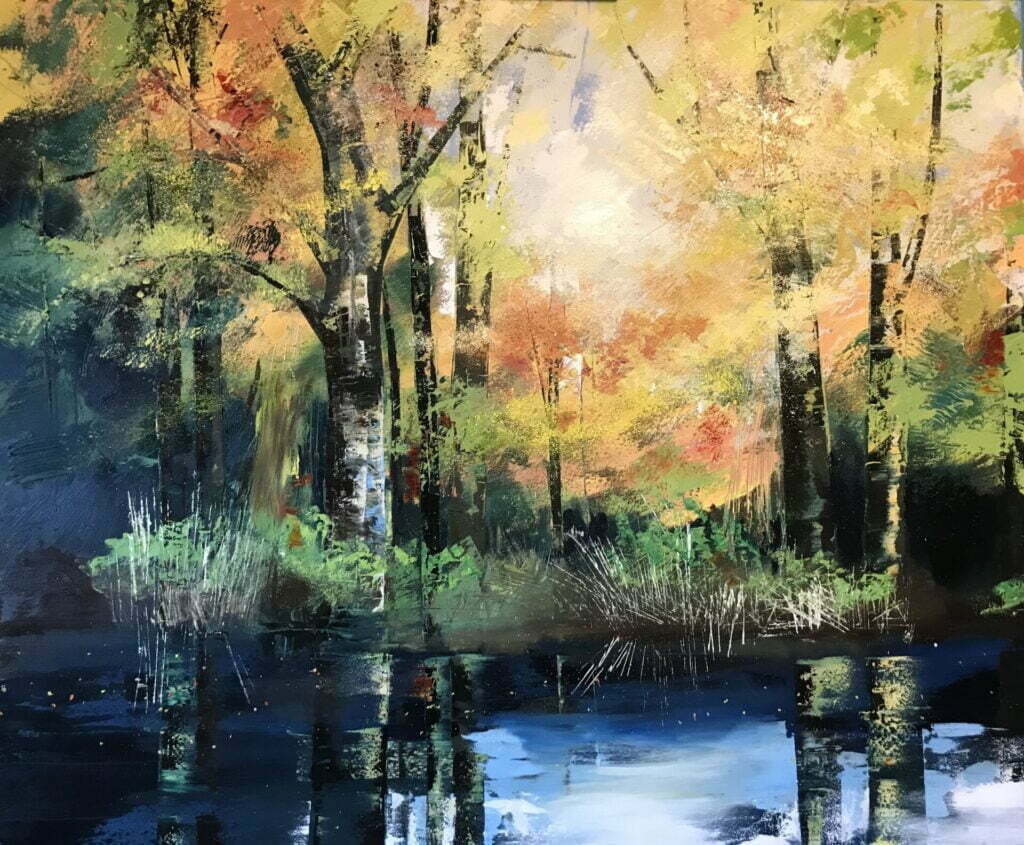 Autumn Leaves and Changing Trees • Art Gallery SW