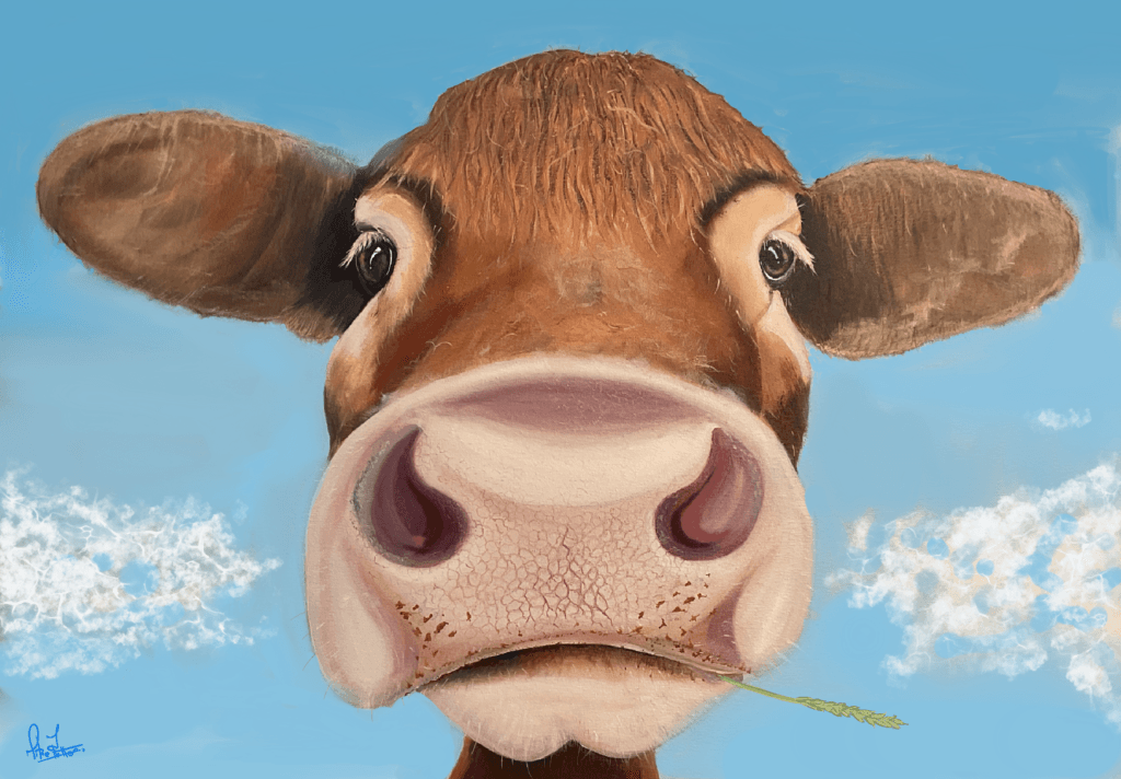 Daisy the Cow by Mike Potter • Art Gallery SW
