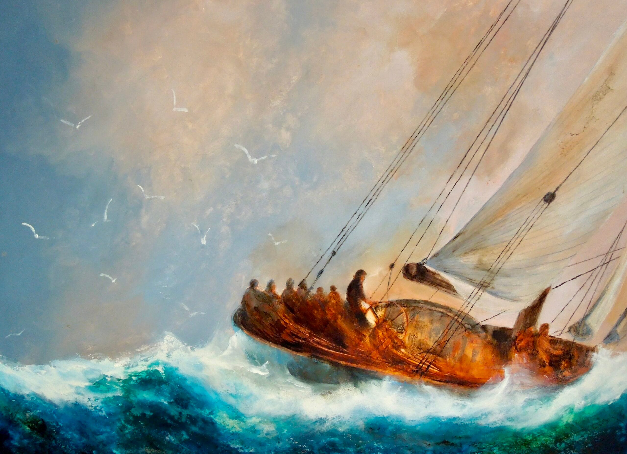 High Seas Racing by David Chambers • Art Gallery SW