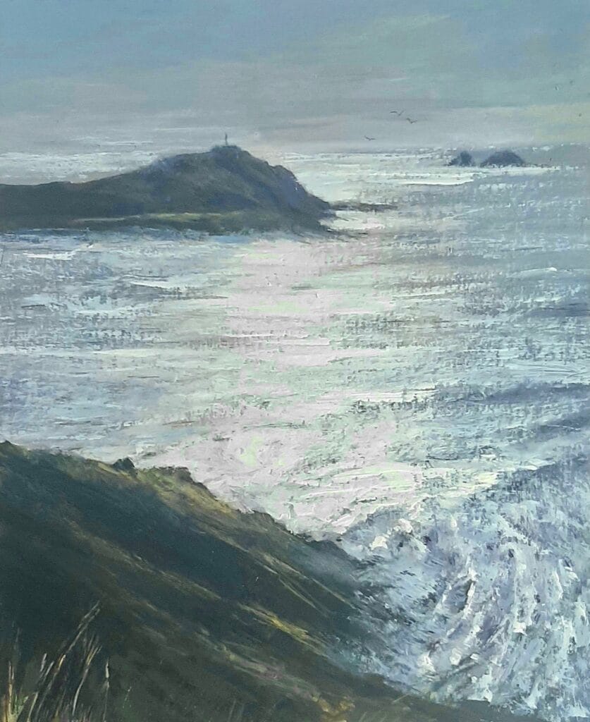 Where the Tides Meet by Caroline Atkinson (sold) • Art Gallery SW