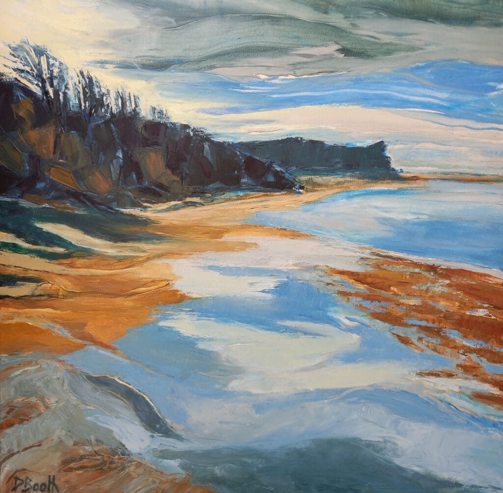 Winter Estuary by Diana Booth • Art Gallery SW